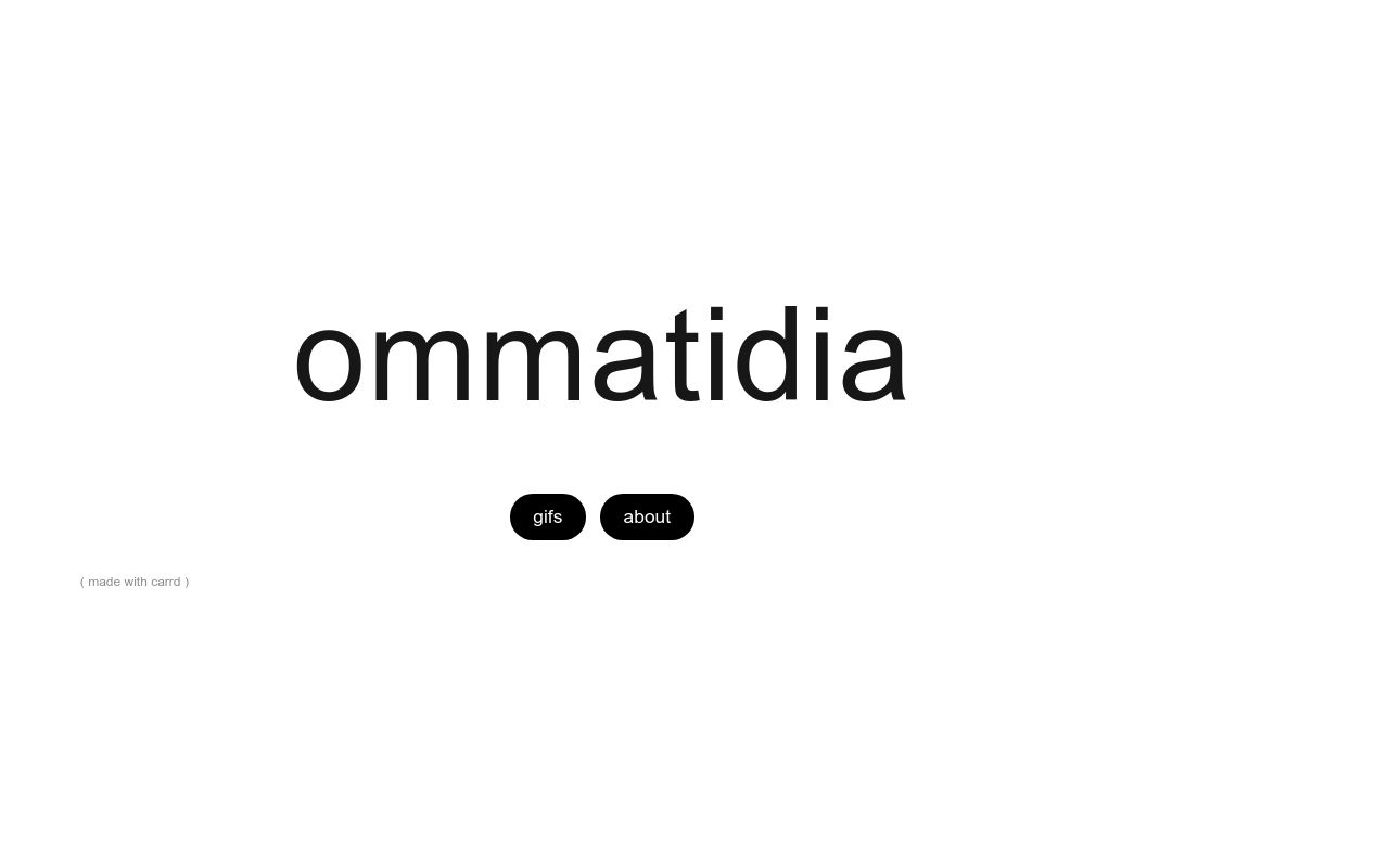 ommatidia
